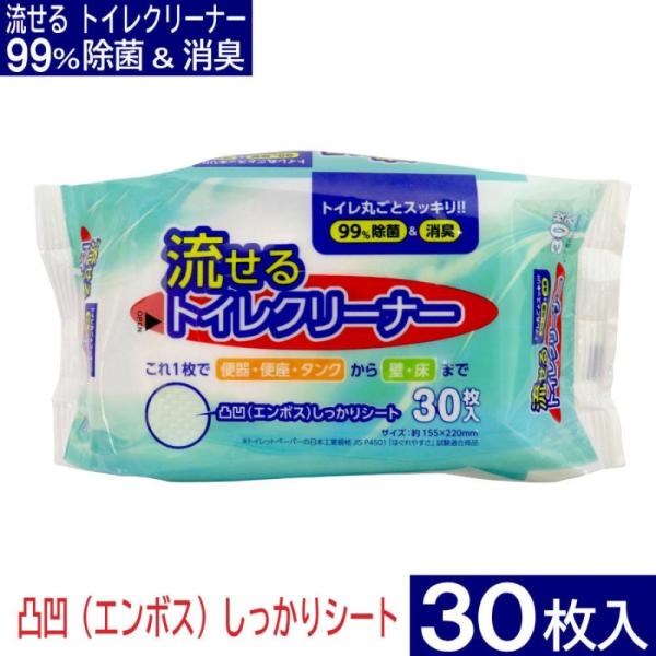 【発売日：2025年11月05日】◆凹凸（エンボス）しっかりシートだから、１枚でトイレ丸ごとスッキリ拭き取れます。◆爽やかなミントの香りです。◆使用後は、そのままトイレに流せるので簡単です。◆９９％除菌効果で、トイレを清潔に保ちます。・トイ...