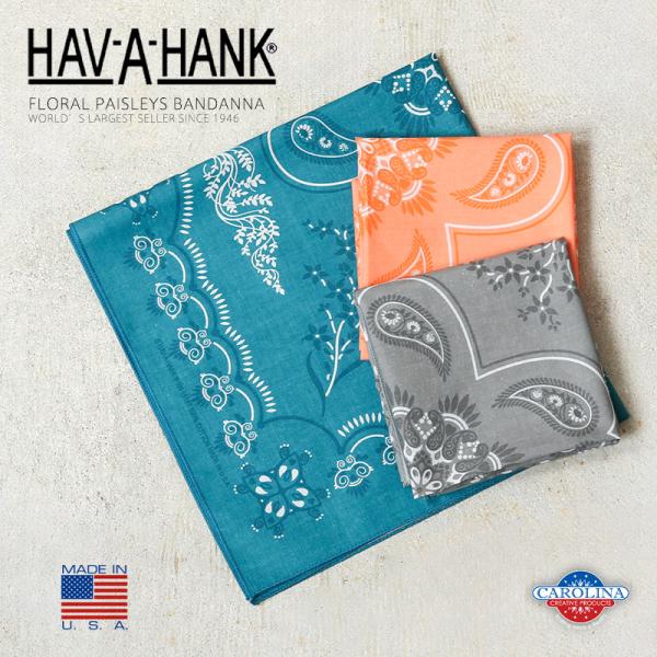 ■商品説明HAV-A-HANK MADE IN U.S.A. FLORAL PAISLEYS BANDANNA フローラル ペイズリー バンダナ のご紹介です。長い歴史で培われた確かな品質と、豊富なバリエーションで世界中から愛されているアメ...