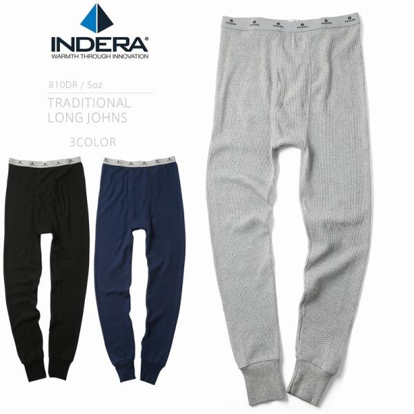 ■商品説明INDERA MILLS インデラミルズ 810DR LONG JOHNS アンダーパンツのご紹介です。品名：Traditional Long Johns品番：810DRインデラから寒くなってくると手放せないサーマルアンダーパンツ...