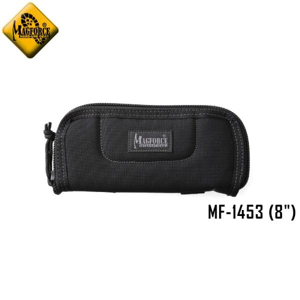 MAGFORCE マグフォース MF-1453 (8) Knife Caseのご紹介です。品番：MF-1453ブッシュクラフトに欠かせないナイフや、キャンプで使用する際の包丁などを収納する為のケースです。ハンドキャリーがし易いよう、上部にハ...
