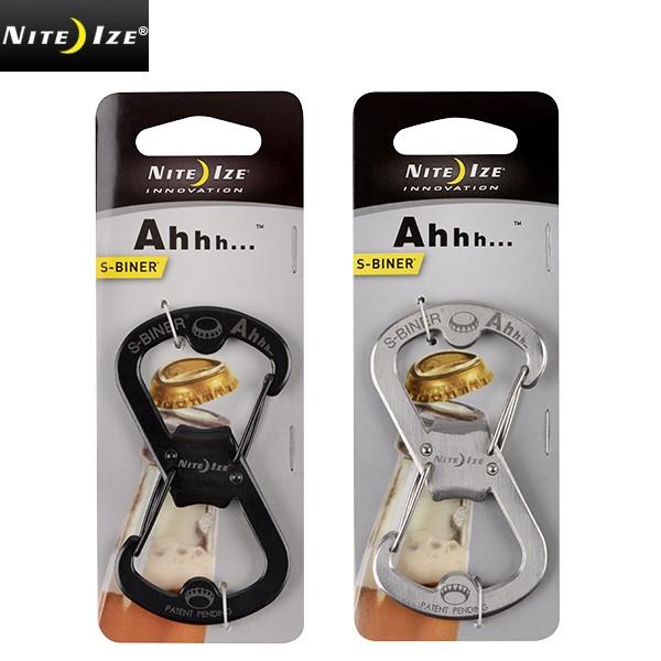 関連ワード：カラビナ ナイトアイズ NITE IZE キーホルダー ミリタリー 登山用 アウトドア キーリング 栓抜きNITE IZE ナイトアイズ S-BINER BOTTLE OPENERのご紹介です。ボトルオープナー型のS-BINER...
