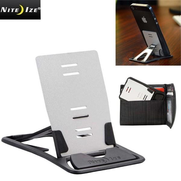 ■関連ワードスマホスタンド iPhone アイフォン 財布 サイフ カード 収納 携帯 スマホ立て■商品説明厚さ4mm、クレジットカードとほぼ同じ大きさで、財布の中に入れて簡単に持ち運びができるスタイリッシュなスマホ・タブレットスタンドです...