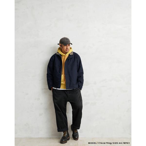 WAIPER.inc ワイパーインク 米海軍 U.S.NAVY N-1 デッキジャケット SOLID＆U.S.Nステンシル ミリタリージャケット【WP01】【WP02】【Sx】【T ...