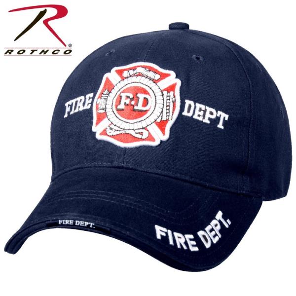 Rothco Deluxe Fire Department Low Profile Capフロント部分に消防隊ロゴ刺繍を施したキャップです。サイズ調整可能取り寄せはご注文からお届けまで約2週間前後お日にちを頂いております。素材:Cotton...
