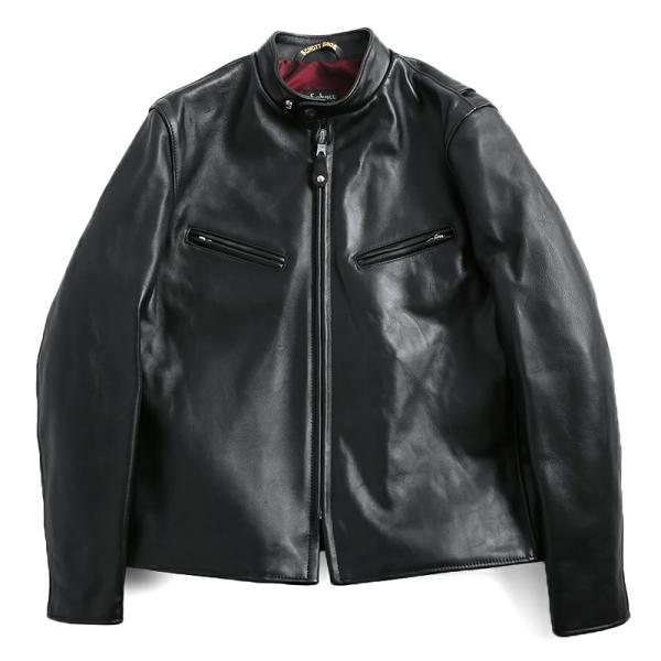 Schott ショット 641XX 60s シングル レザー ライダースジャケット 7009 メンズ 革ジャン ブルゾン アウター 本革 ...