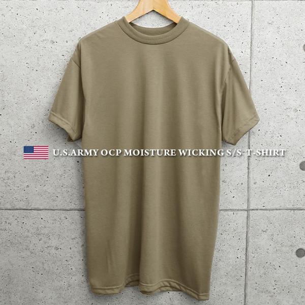 ■商品説明実物 新品 米軍 OCP用 MOISTURE WICKING Tシャツ TAN MADE IN USA のご紹介です。OCP（Operation Camouflage Pattern）のインナー用最新ミルスペックTシャツです。汗な...