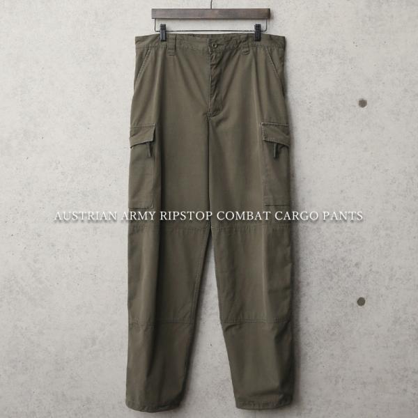 ■商品説明シンプルなカーゴパンツですが、オーストリア軍の独特なカラーと、ジッパー付きのカーゴポケットや、ポケット内部の仕切り、機能性はしっかり確保されています。ミリタリー・カーゴにしては股上も浅めで全体的に太すぎないキレイなシルエットですの...
