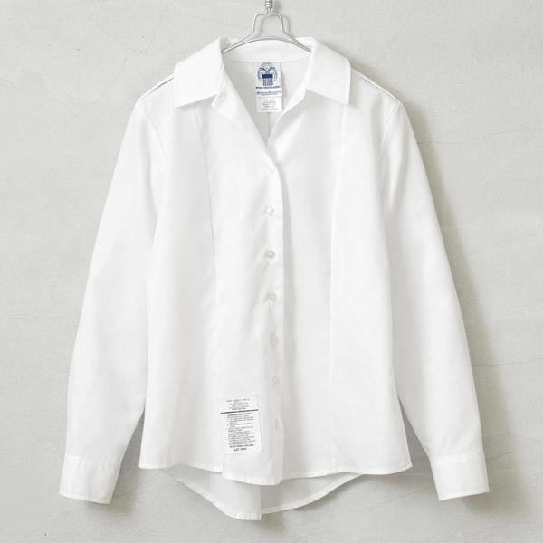■商品説明米軍への軍需物品の流通・備蓄及び補給網整備などを担うDEFENSE LOGISTICS AGENCY（通称DLA=アメリカ国防兵站局）のタグが付いた、非常にラインが綺麗でシンプルなホワイトシャツがデッドストックで入荷しました。こち...