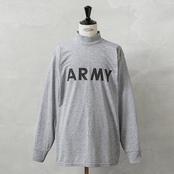 ■商品説明米軍で採用されていたトレーニングTシャツで、速乾性に優れ、サラッとした着心地のポリエステル生地を使用しています。体から放出される熱や汗を生地が調整することで寒暖に関係なく快適な着心地を実現しています、とても柔らかく肌触りも良い素材...