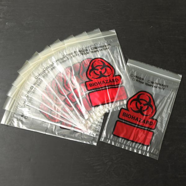■商品説明制式名称：BIOHAZARD BAG米軍の医療施設や実験室内で検体を安全に輸送・保管するために使用されている検体輸送用バッグです。透明なジップバッグに、インパクトのあるバイオハザードマーク、上部には「FROZEN（冷凍）」「REF...