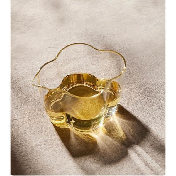 伝統茶器 公道杯 茶海 ガラス製 茶 台湾茶 烏龍茶 ウーロン茶 茶葉