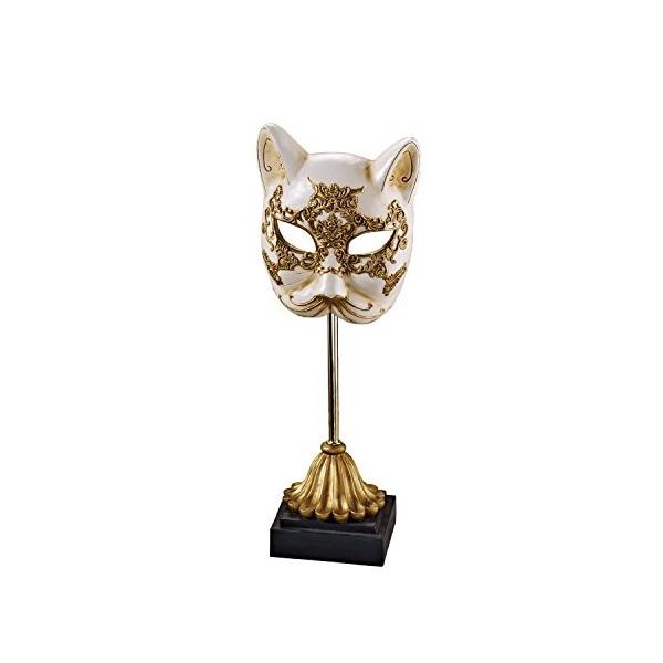 【商品名】Design Toscano Animal Masquerade Venetian Style Mask Statue: Gatto 【カテゴリー】ホーム：インテリア