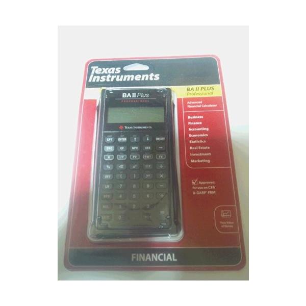 【商品名】Texas Instruments BA II Plus Professional Financial Calculator／ブラック[] 【カテゴリー】文房具・オフィス用品：オフィス機器
