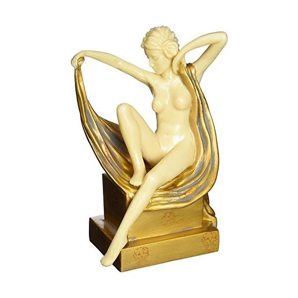 【商品名】Design Toscano Palace du Trocadero Sitting Statue 【カテゴリー】ホーム：インテリア