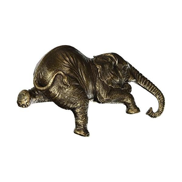 【商品名】Design Toscano Ernest the Lounging Elephant Sitting Statue 【カテゴリー】ホーム：インテリア