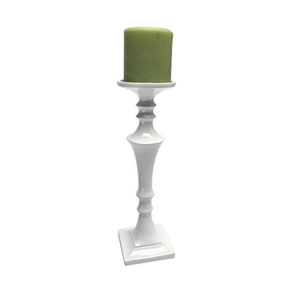 【商品名】Design Toscano Goga 12-Inch Hand-Crafted Candleholder, Large, White 【カテゴリー】ホーム：インテリア