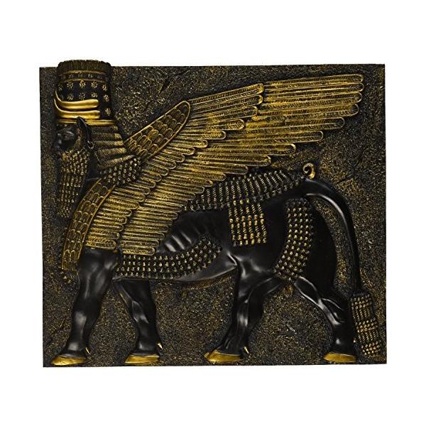 【商品名】Design Toscano Assyrian Winged Bull Wall Sculpture 【カテゴリー】ホーム：インテリア