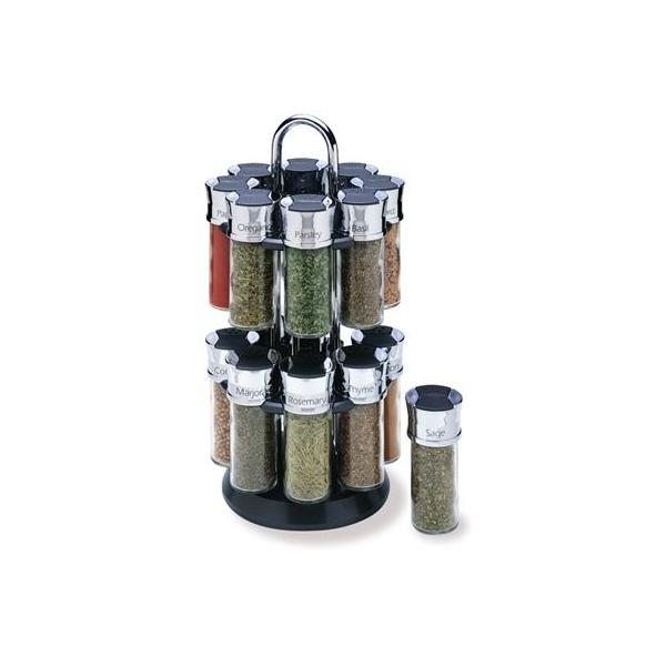 【商品名】オールドトンプソン　16ジャー スパイスラック　Olde Thompson 16-Jar Spice Rack　（お届けまで2週間前後） 【カテゴリー】ホーム：収納用品