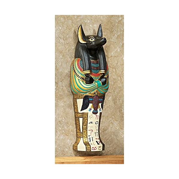 【商品名】Design Toscano Icons of Ancient Egypt Anubis Wall Sculpture 【カテゴリー】ホーム：インテリア