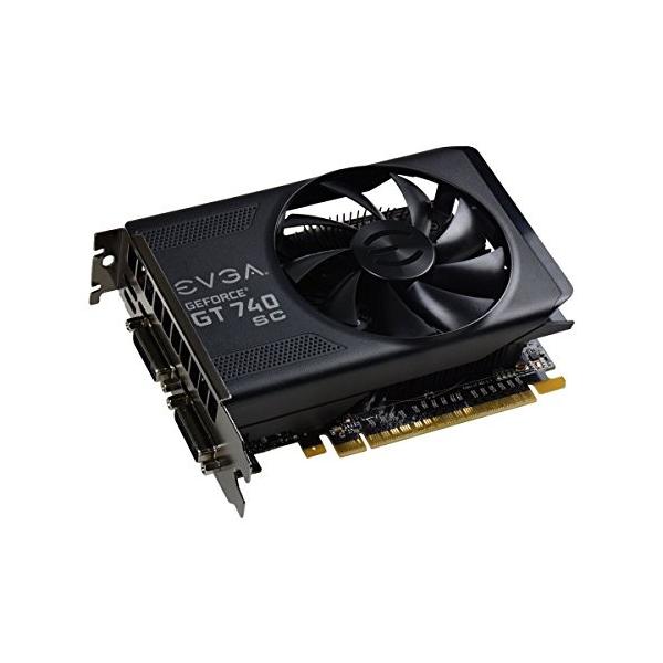【商品名】EVGA GeForce GT 740 2GB Super Clocked GDDR5 128-Bit Dual DVI mHDMI Graphics Cards 02G-P4-3747-KR　 【カテゴリー】パソコン・周辺機器：...