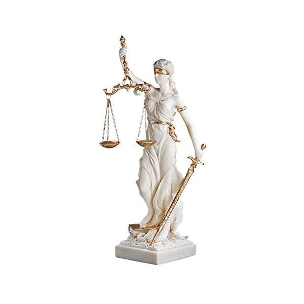 【商品名】Design Toscano Bonded Marble Themis Blind Justice Statue 【カテゴリー】ホーム：インテリア