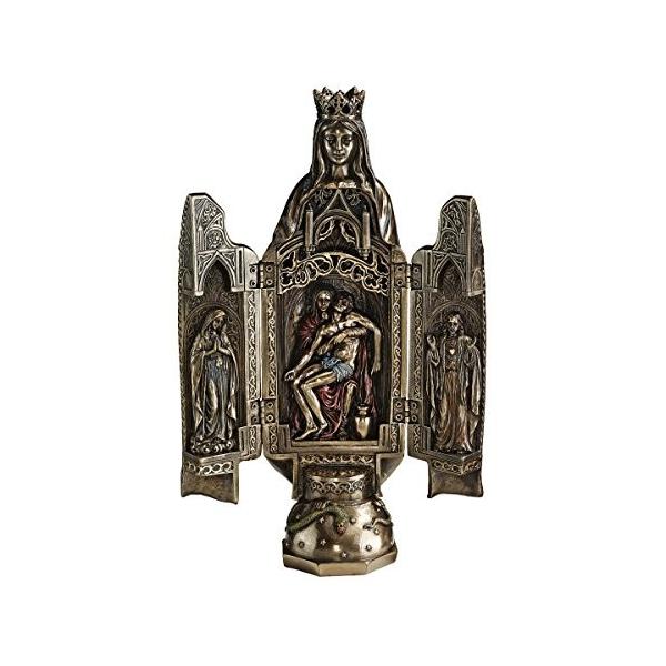 【商品名】Design Toscano Triptych of the Virgin Mary Hinged Statue 【カテゴリー】ホーム：インテリア