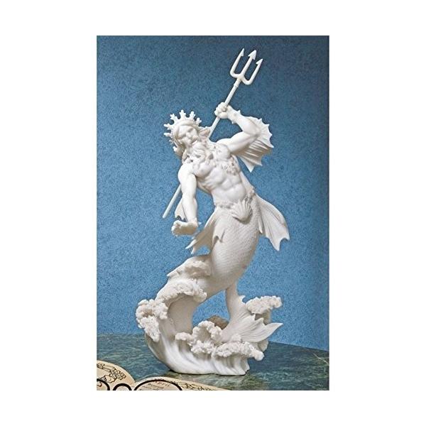 【商品名】Design Toscano Greek Gods of Mythology Sculpture: Neptu 【カテゴリー】ホーム：家具