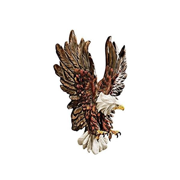 【商品名】Design Toscano Liberty's Flight Eagle Wall Sculpture 【カテゴリー】ホーム：インテリア
