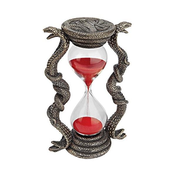 【商品名】Design Toscano Egyptian Cobra Goddess Sandtimer Hourglass 【カテゴリー】ホーム：インテリア