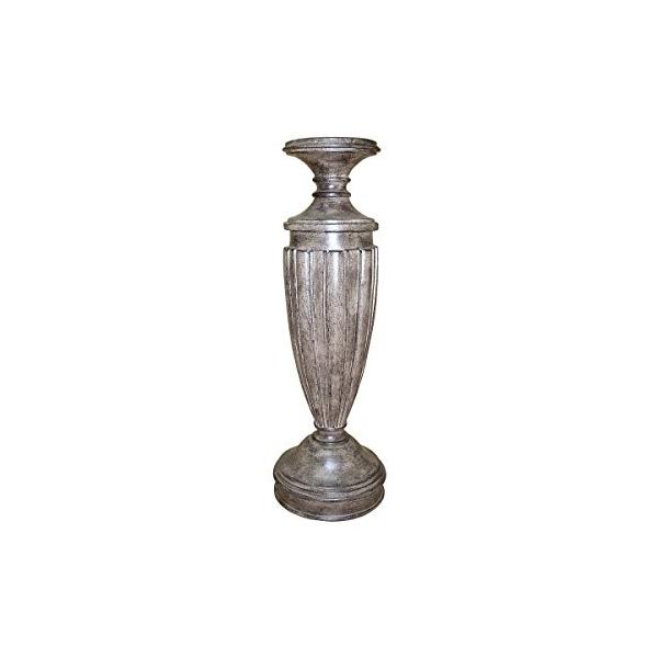 【商品名】Design Toscano Fluted Candleholder, 16' 【カテゴリー】ホーム：インテリア