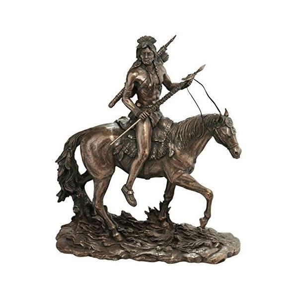 【商品名】Design Toscano 12 in. The Warriors Lonely Path Sculpture 【カテゴリー】ホーム：インテリア