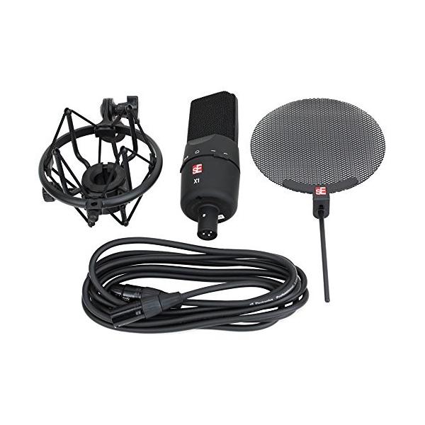 【商品名】sE Electronics X1 Vocal Pack コンデンサーマイク+アクセサリーセット 【カテゴリー】楽器：PA音響機器