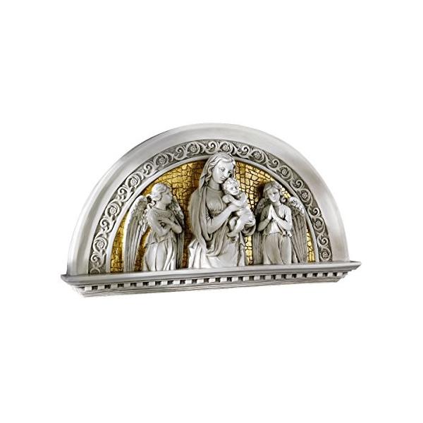 【商品名】Design Toscano Blessed Virgin and Child Religious Arch Wall Sculpture 【カテゴリー】ホーム：インテリア