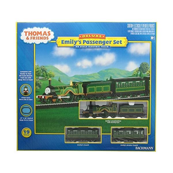 【商品名】Bachmann Trains Emily's Passenger Set Ready-to-Run HO Train Set 【カテゴリー】おもちゃ：電車・ミニカー・乗り物