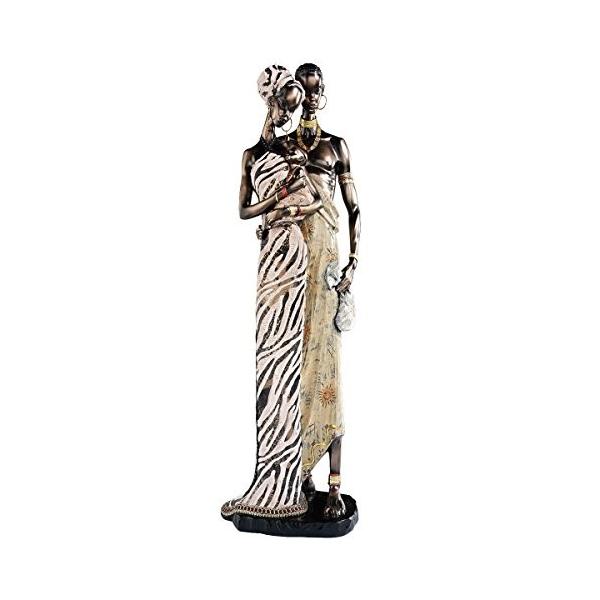 【商品名】Design Toscano Loving Embrace African Statue 【カテゴリー】ホーム：インテリア