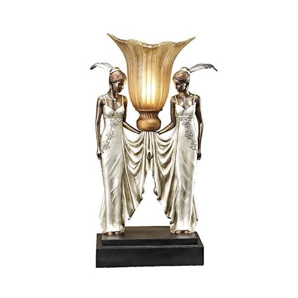 【商品名】Design Toscano Art Deco Peacock Maidens Illuminated Statue 【カテゴリー】ホーム：家電