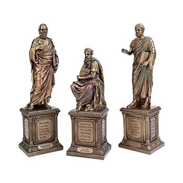 【商品名】Design Toscano Master of Western Philosophy Statue: Set 【カテゴリー】ホーム：インテリア