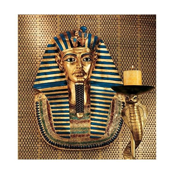 【商品名】Design Toscano King Tutankhamen Wall Sculpture 【カテゴリー】ホーム：インテリア