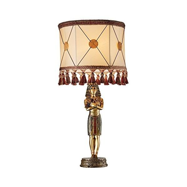 【商品名】Design Toscano King Tutankhamen Sculptural Table Lamp, Full Color 【カテゴリー】ホーム：家電