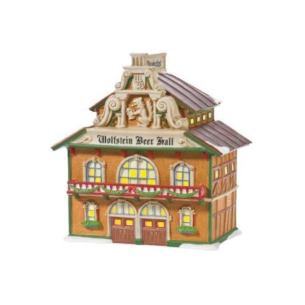 【商品名】Department 56 Alpine Village Wolfstein Beer Hall Lit House by Department 56 【カテゴリー】ホーム：インテリア