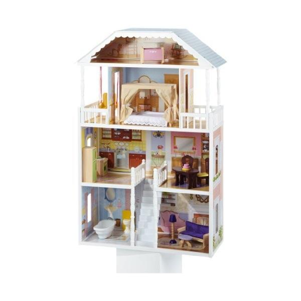 【商品名】KidKraft Savannah Dollhouse with Furniture by KidKraft 【カテゴリー】おもちゃ：きせかえ人形・ハウス