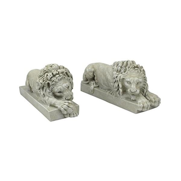 【商品名】Design Toscano Lions from the Vatican Sculptures by Design Toscano  【カテゴリー】ホーム:インテリア