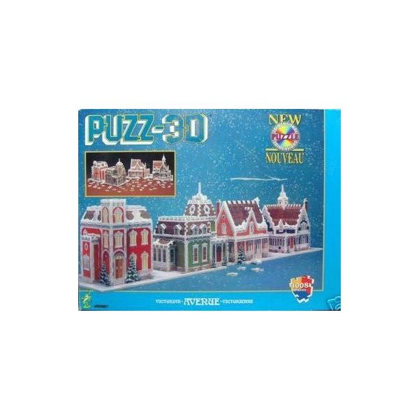 【商品名】Victorian Avenue, 1008 Piece 3D Jigsaw Puzzle Made by Wrebbit Puzz-3D by Wrebbit 【カテゴリー】おもちゃ:パズル