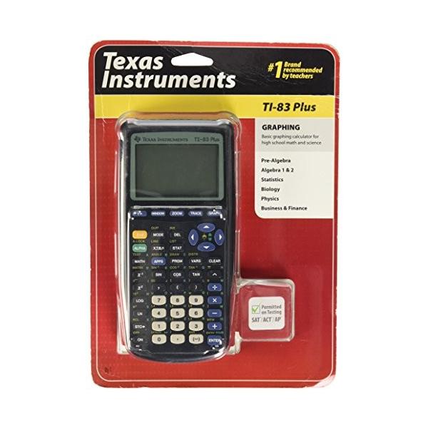 【商品名】Texas Instruments TI-83 Plus Graphing Scientific Calculator   【カテゴリー】文房具・オフィス用品:オフィス機器