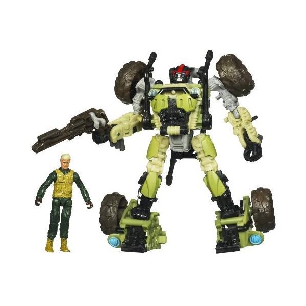 【商品名】Transformers: Dark of the Moon - MechTech - Private Dedcliff and Sandstorm by Transformers 【カテゴリー】おもちゃ:ロボット・ソフビ人形