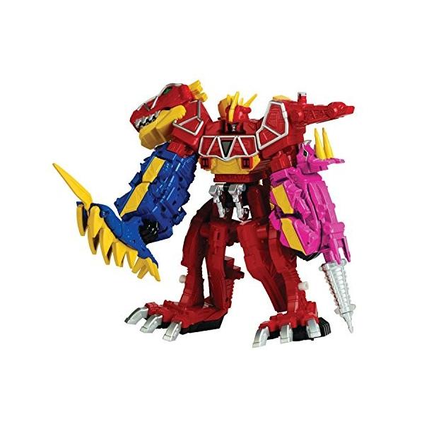 【商品名】Power Rangers Dino Super Charge - Dino Charge Megazord Action Figure 【カテゴリー】おもちゃ:ロボット・ソフビ人形
