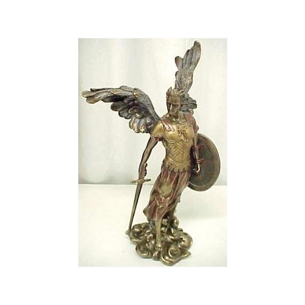 【商品名】大天使ミカエル 剣と楯を持った戦う天使/ Archangel Michael W/ Sword &amp; Shield Statue Battle Angel 【カテゴリー】ホビー:フィギュア・コレクタードール