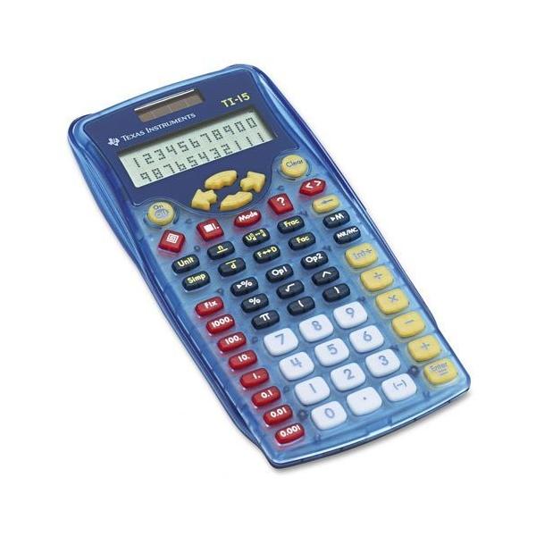 【商品名】Texas Instruments : TI-15 Basic Calculator, 10-Digit Display -:- Sold as 2 Packs of - 1 - / - Total of 2 Each by Te...