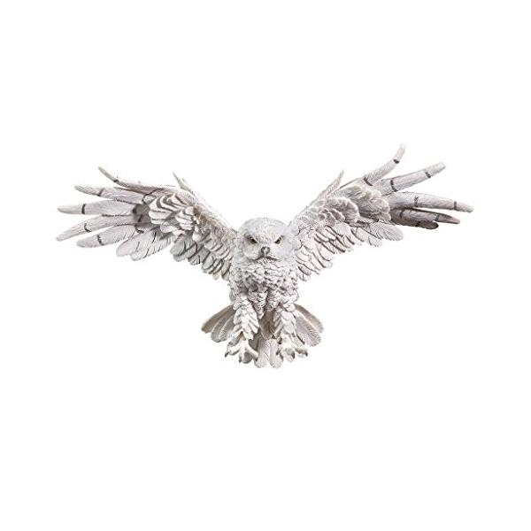 【商品名】デザイン・トスカノ製 神秘的な妖精 白フクロウ（梟）の壁彫刻 彫像/ Design Toscano Mystical Spirit Owl Wall Sculpture  【カテゴリー】ホーム:キッチン用品・食器