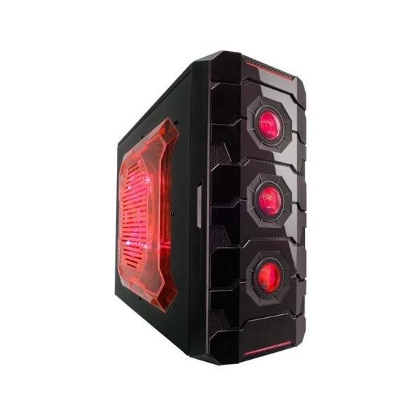 【商品名】Apevia X-Cruiser3 ATX with USB2.0,USB3.0, and audio ports, fan speed controller, and colored VU/Temp/Fan speed gaug...